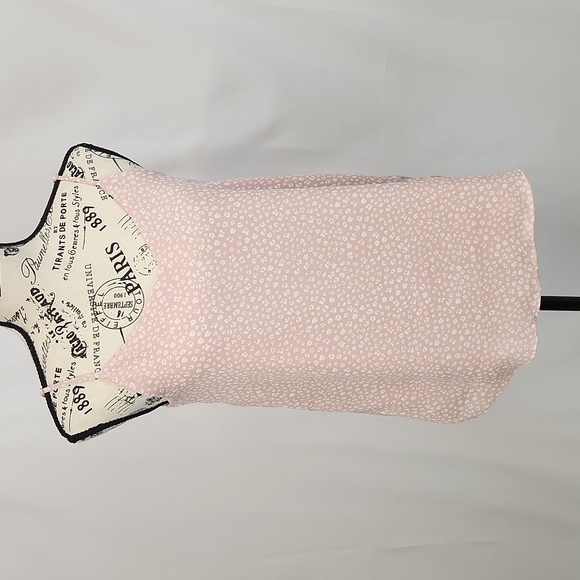 Pink Rose | Tops | Pink Rose Pink Flowy Spaghetti Strap Tank Small ...
